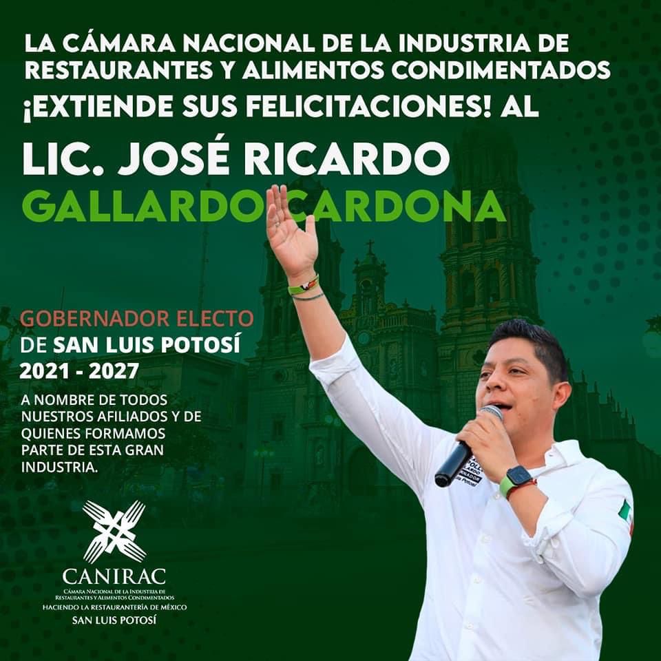 Sector empresarial, listo para trabajar con gobierno de Ricardo Gallardo Sector empresarial, listo para trabajar con gobierno de Ricardo Gallardo