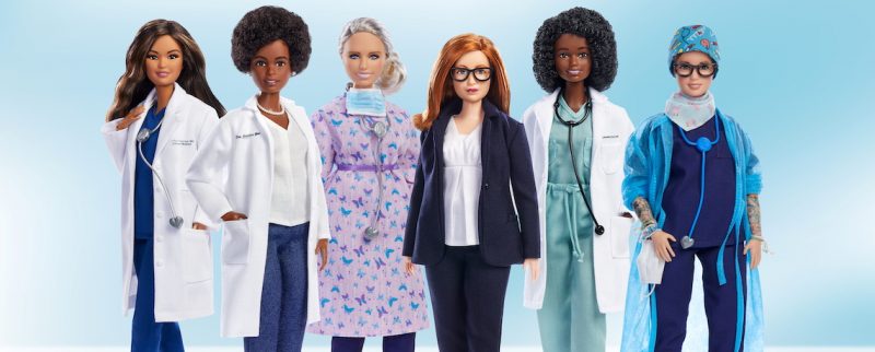 Barbie lanza muñecas en honor a médicas y enfermeras