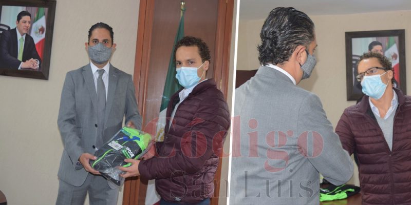 INPODE muestra respaldo al nadador olímpico Daniel Delgadillo