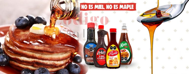 La miel de maple no existe, entonces ¿Qué comemos?